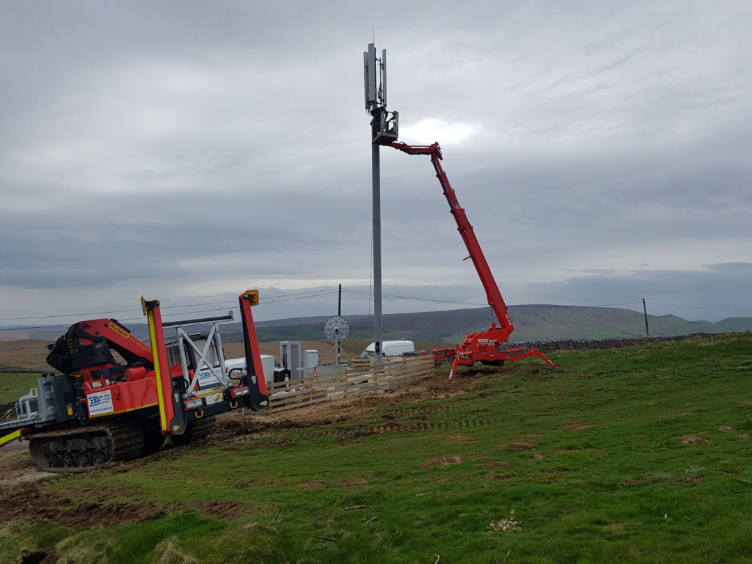 Access for Temporary Telecoms Tower - Viking Access